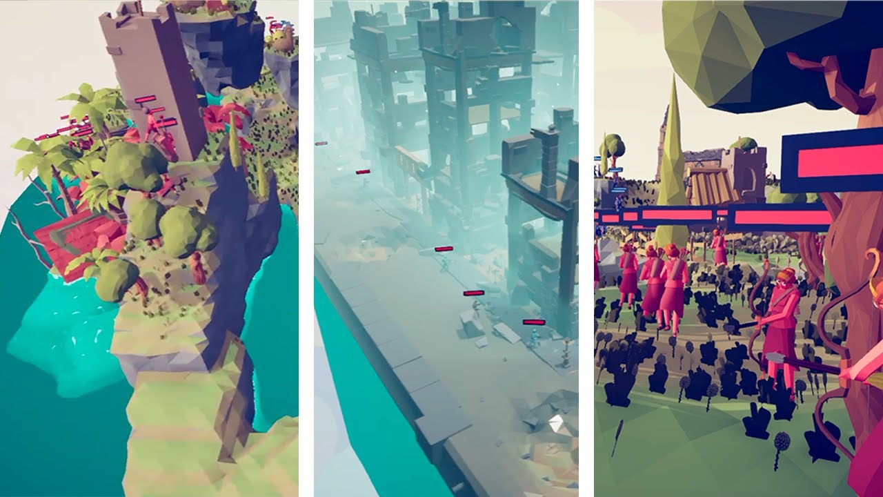 All 3 Maps Review in TABS | new map in tabs | tabs in 2023 | Totally ...