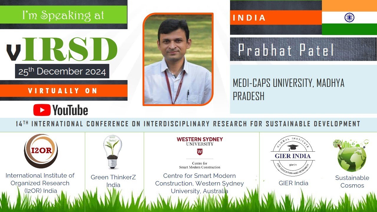 Prabhat Patel - Keynote Speaker | vIRSD 2024 - YouTube