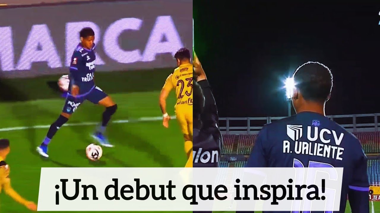DEBUT - Angelo Valiente(2005) vs Cusco FC - Liga 1 - 8/11/2024 - YouTube