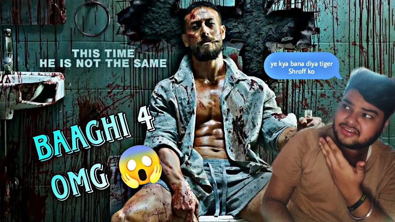 Baaghi 4 Poster review// Secret clips - YouTube