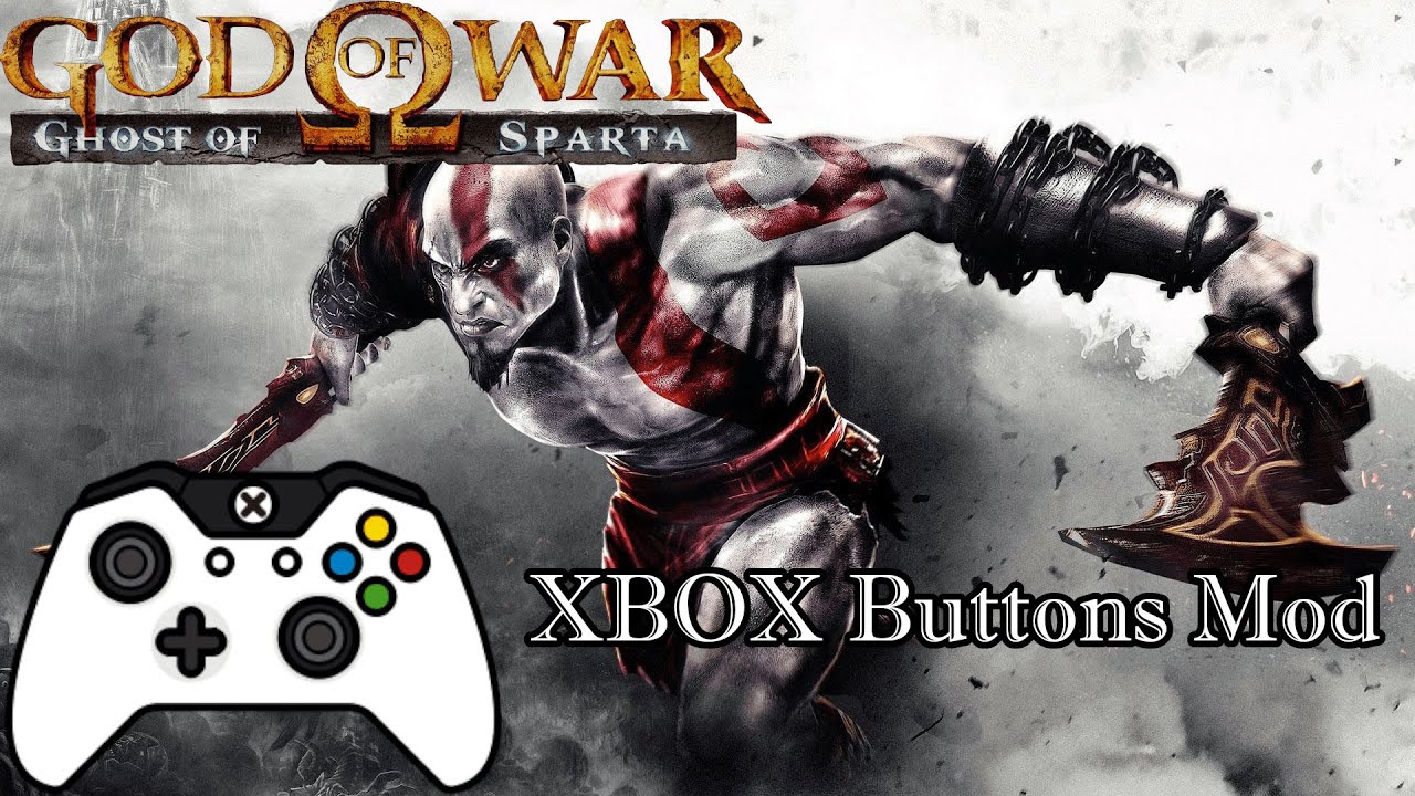 God of War: Ghost of Sparta PSP XBOX Button Prompts Mod + First 10 ...