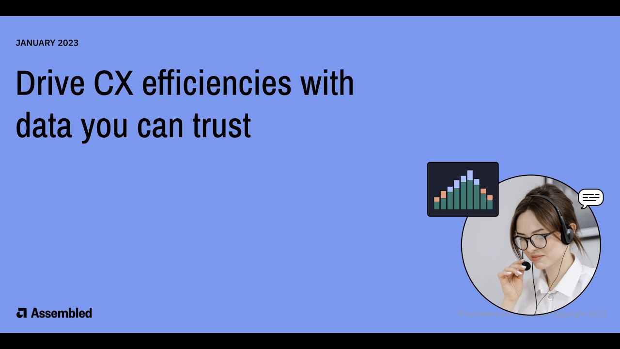 Drive CX efficiencies with data you can trust - YouTube