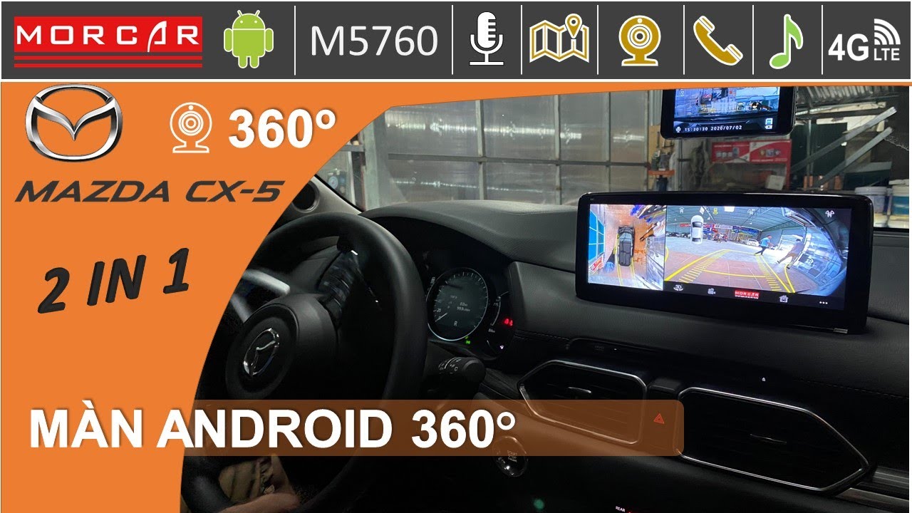 Camera 360 Morcar trên Mazda CX-5 2018-2020 - YouTube