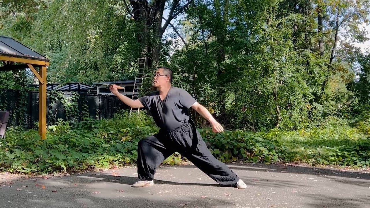 My Casual Practice (16): Some Tai Chi Sword (Chen Style) Movements ...