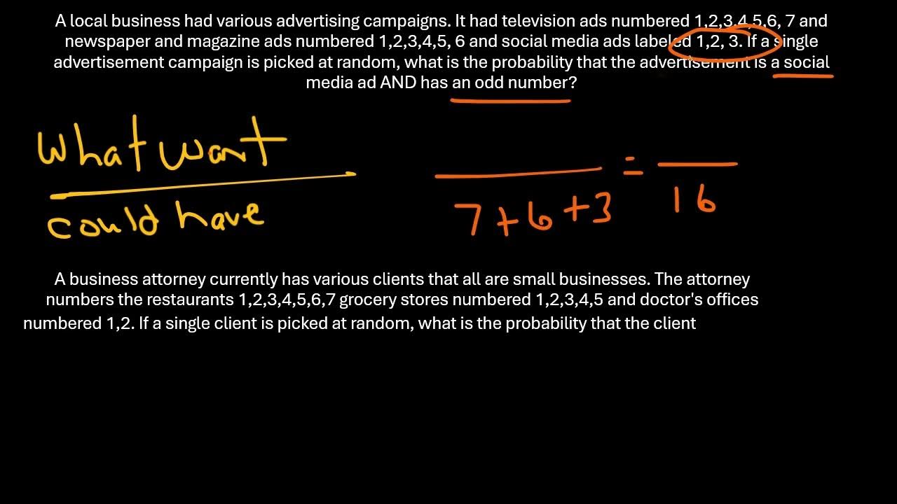 Describe More Than One Event - YouTube