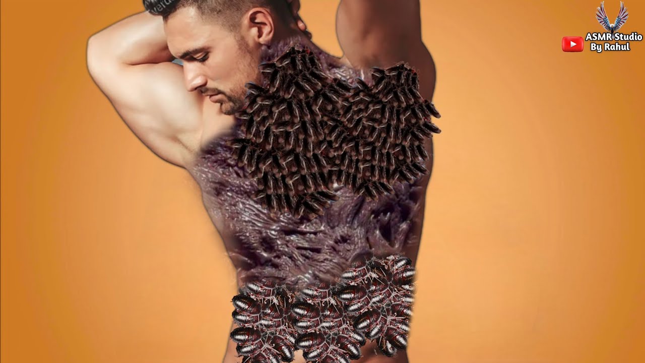 ASMR Chest Treatment Remove Maggots & Worm | ASMR 2d deep cleaning ...