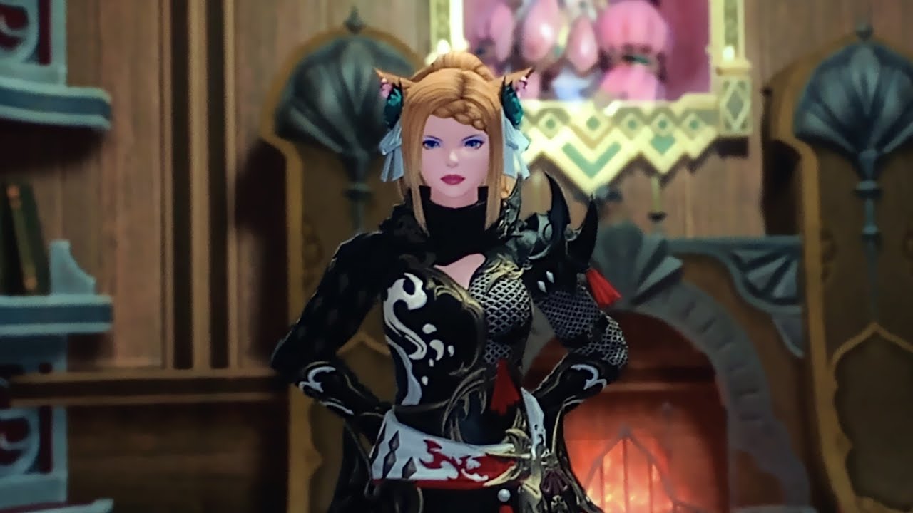 FINAL FANTASY XIV (FF14): Battlefield Etiquette - At Ease emote - YouTube