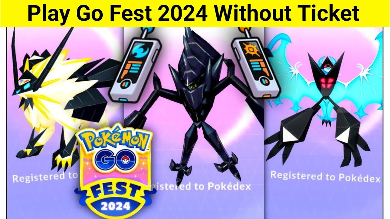 How To Play Go Fest 2024 Without Ticket | Pokemon Go Fest Free 2024 ...