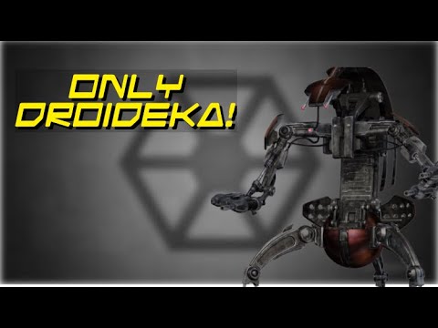 Star Wars Battlefront 2 | Only Droideka Gameplay [No Commentary] - YouTube