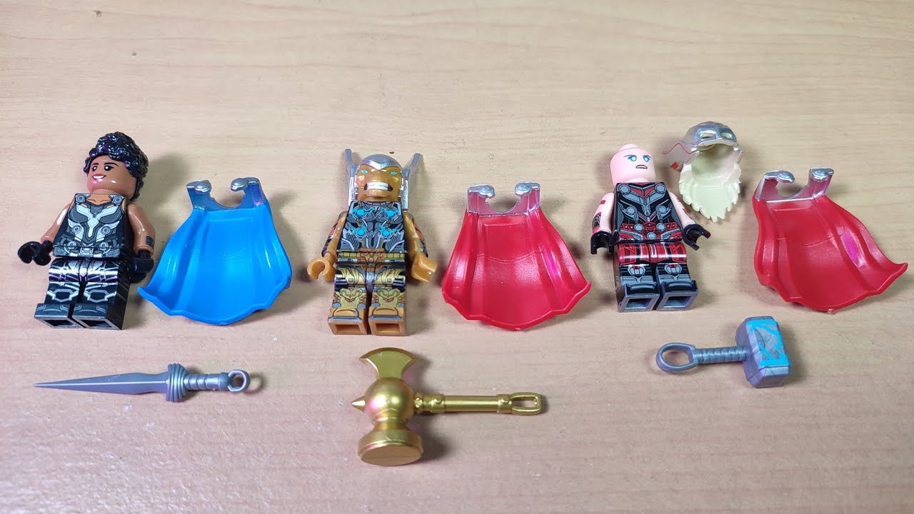 Lego Thor Jane Foster Valkrie Beta Ray Bill - YouTube