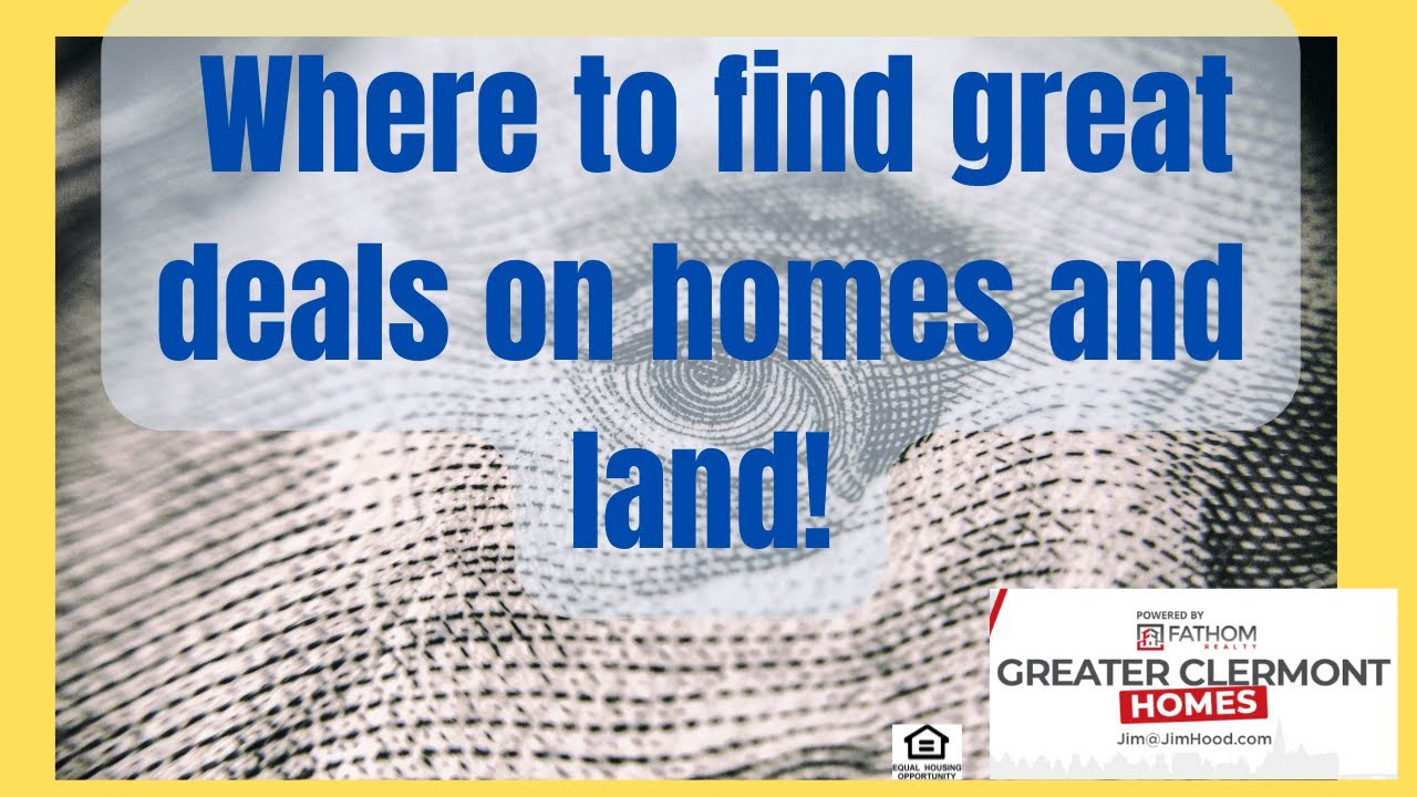 Where Are The Great Real Estate Deals???! - YouTube