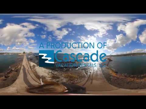 Grand Marais Breakwall Walk 360 | Cascade Vacation Rentals - YouTube