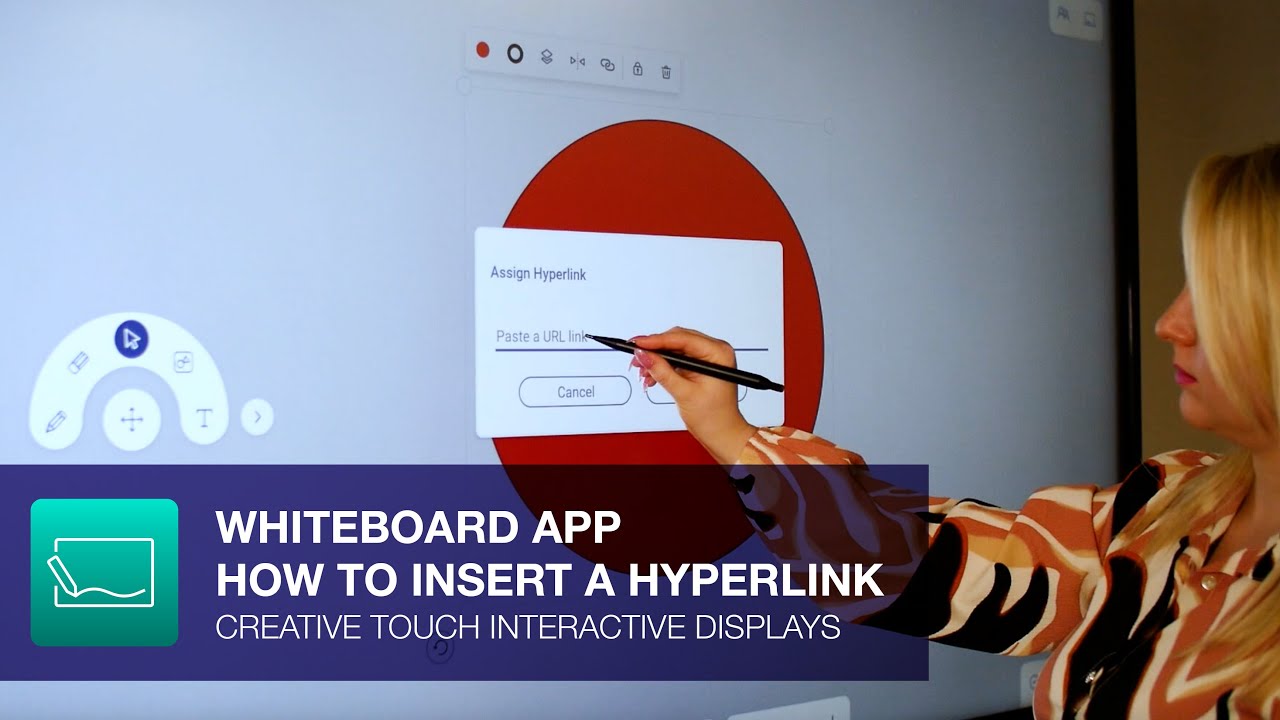 Optoma Creative Touch Interactive Displays - Whiteboard app - How to ...