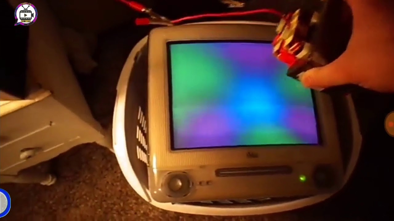 Electromagnet using CRT Monitor Funny Clip - YouTube