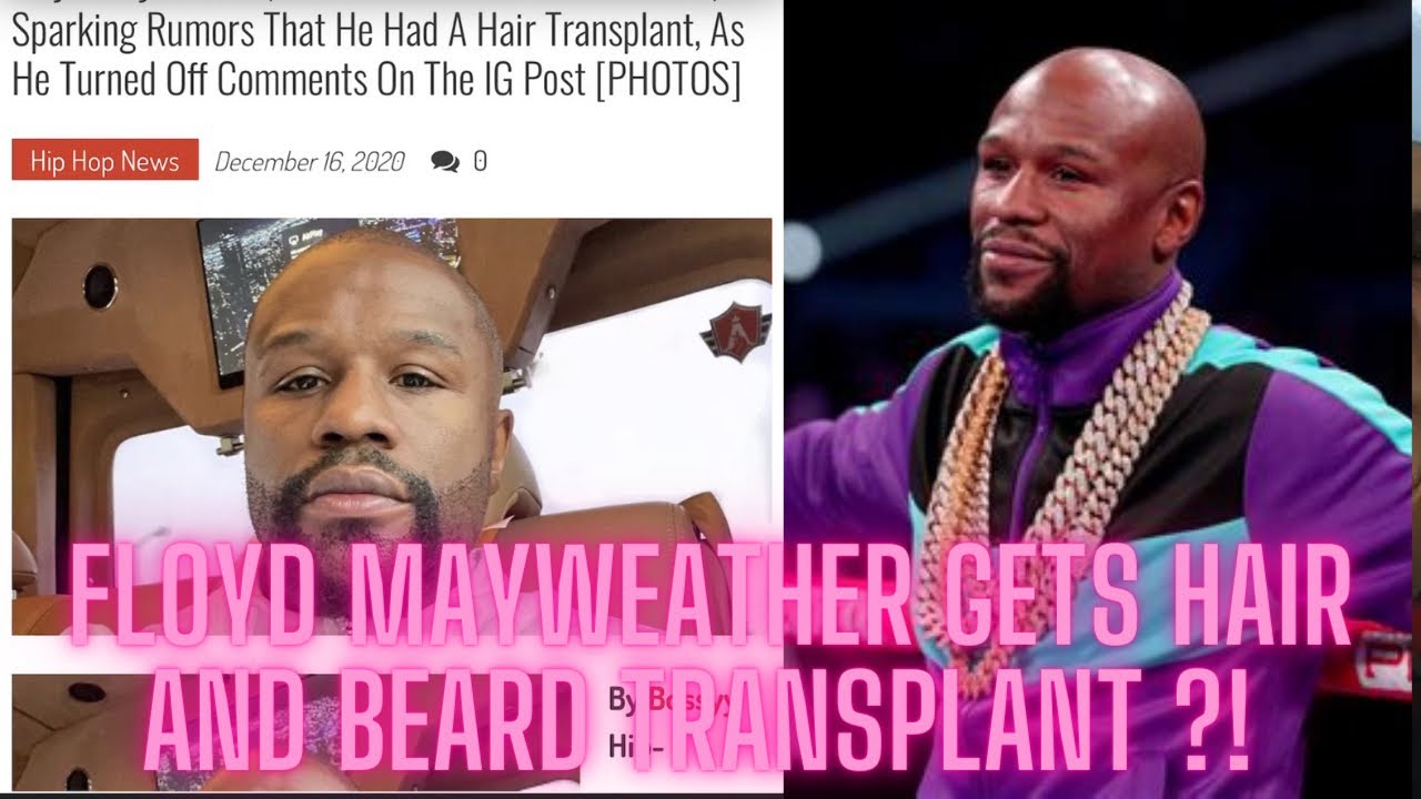 FLOYD MAYWEATHER HAIR & BEARD TRANSPLANT ?! - YouTube