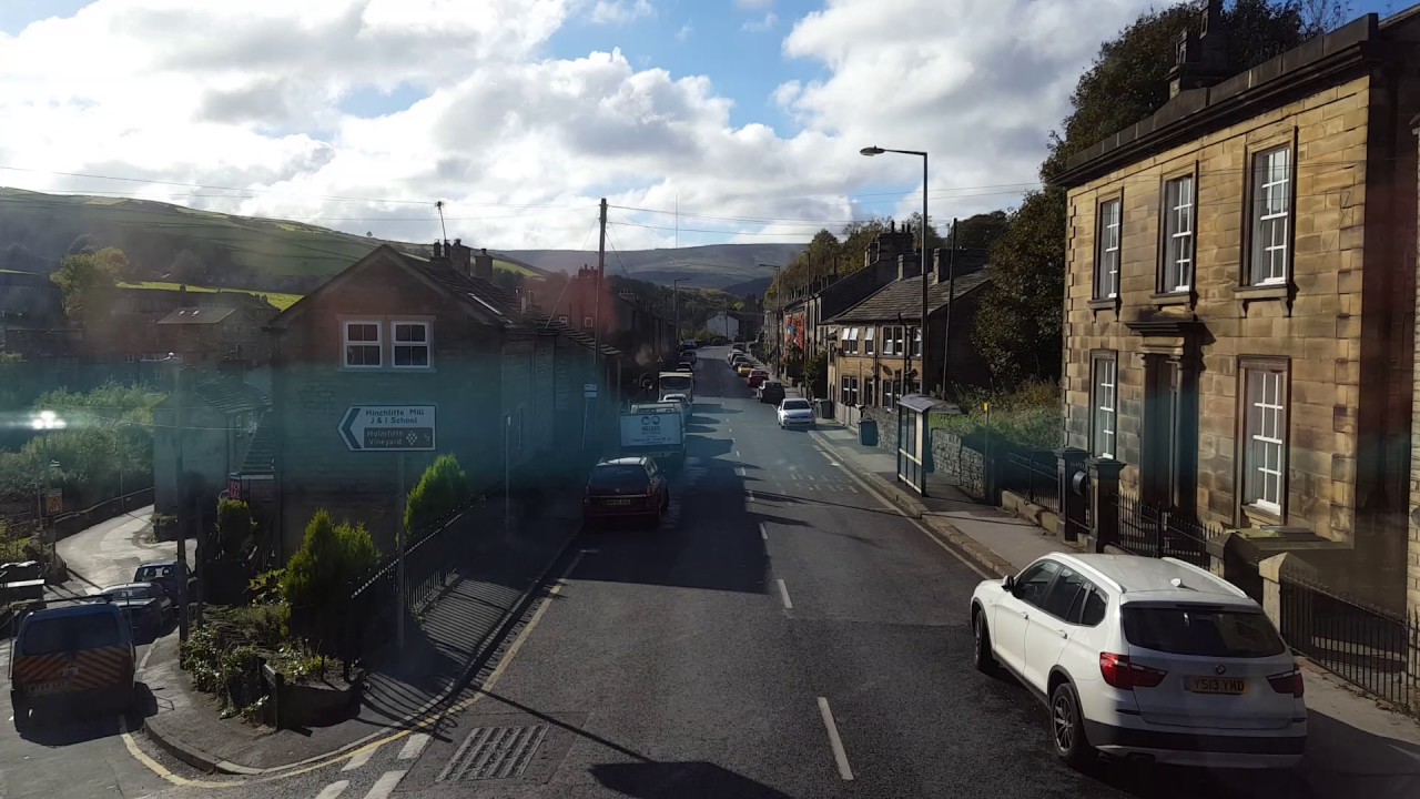 Bus ride from Holmfirth to Holme, West Yorkshire, England - YouTube