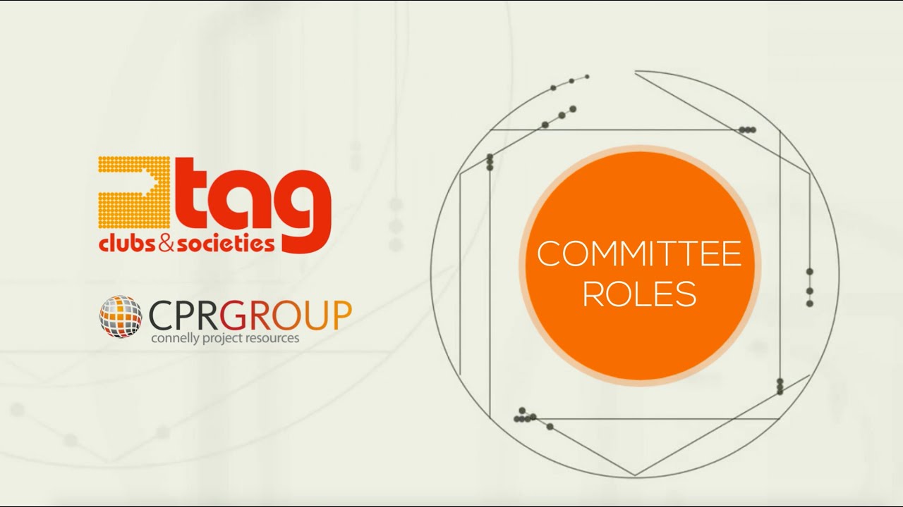 TAG Club Governance Training: Committee Roles - YouTube