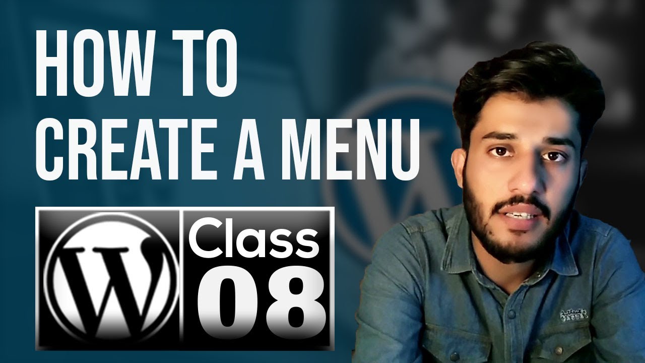 How To Create A Menu In WordPress YouTube How To Create A Menu In WordPress YouTube