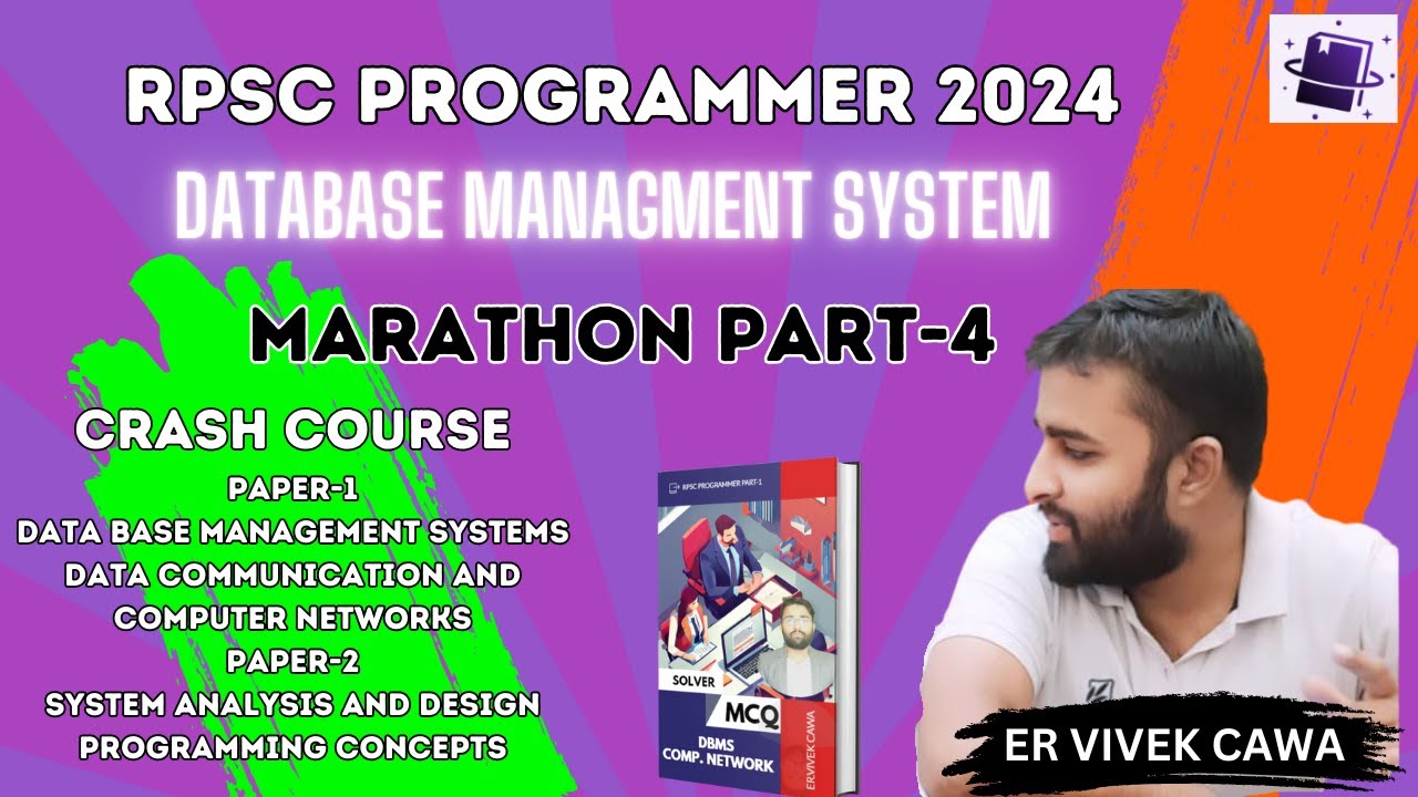 Rpsc Programmer Dbms Marathon 4 250 Mcq Apnitestin Youtube