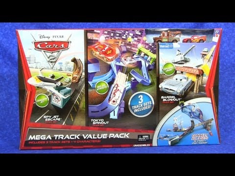 Disney Pixar Cars 2 Mega Track Value Pack Playset from Mattel