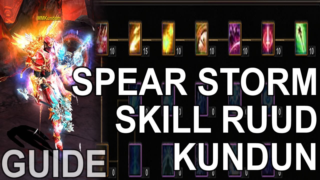 Guia Spear Storm Skill Ruud Kundun Mu Online 2023 MuMoradito - YouTube