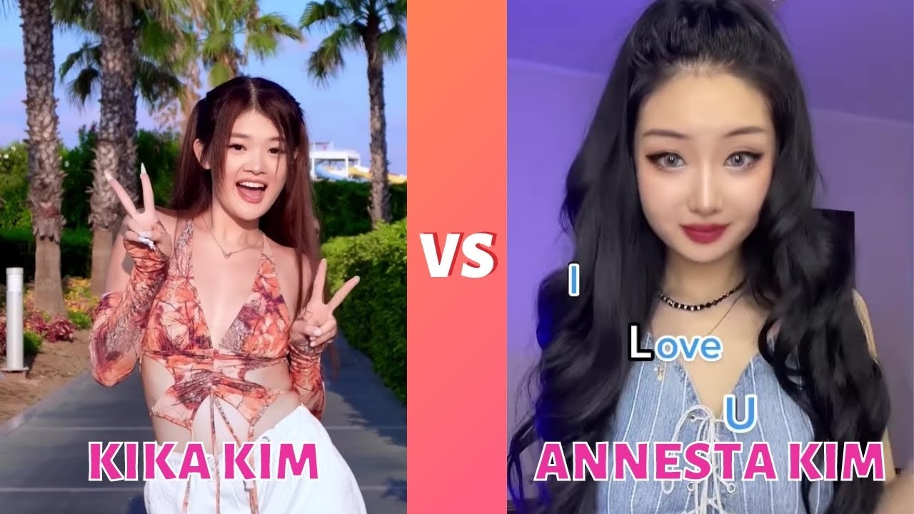 Kika kim Vs Annesta Kim New Trend 2022 - YouTube