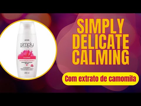 SIMPLY DELICATE CALMING DA AVON - YouTube