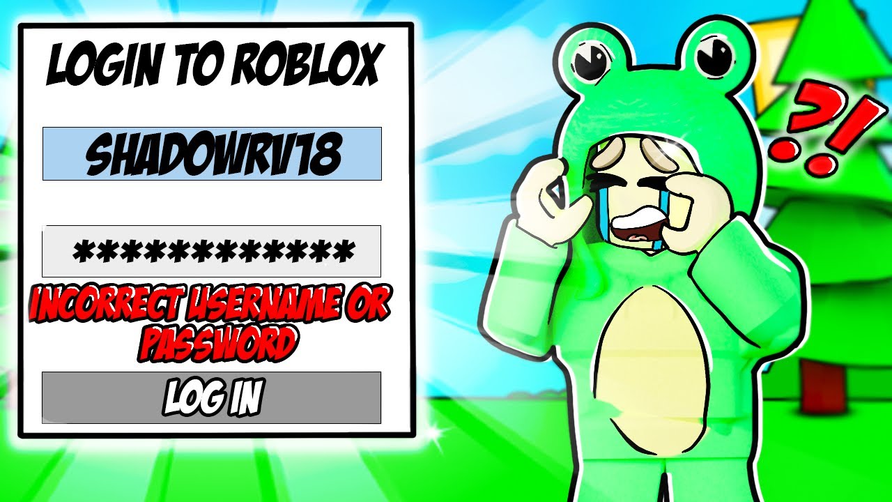 I Changed My LITTLE BROTHERS PASSWORD In Roblox Prank! - YouTube