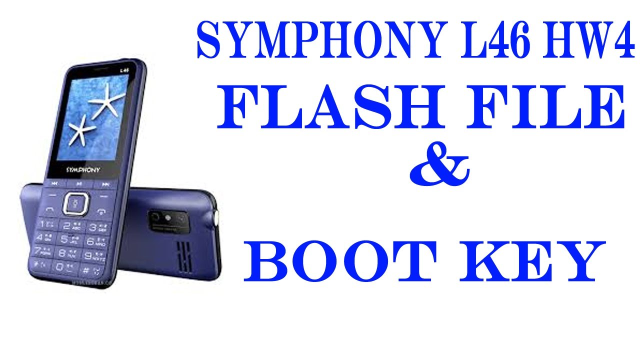 Symphony L46 flash file and boot key - YouTube