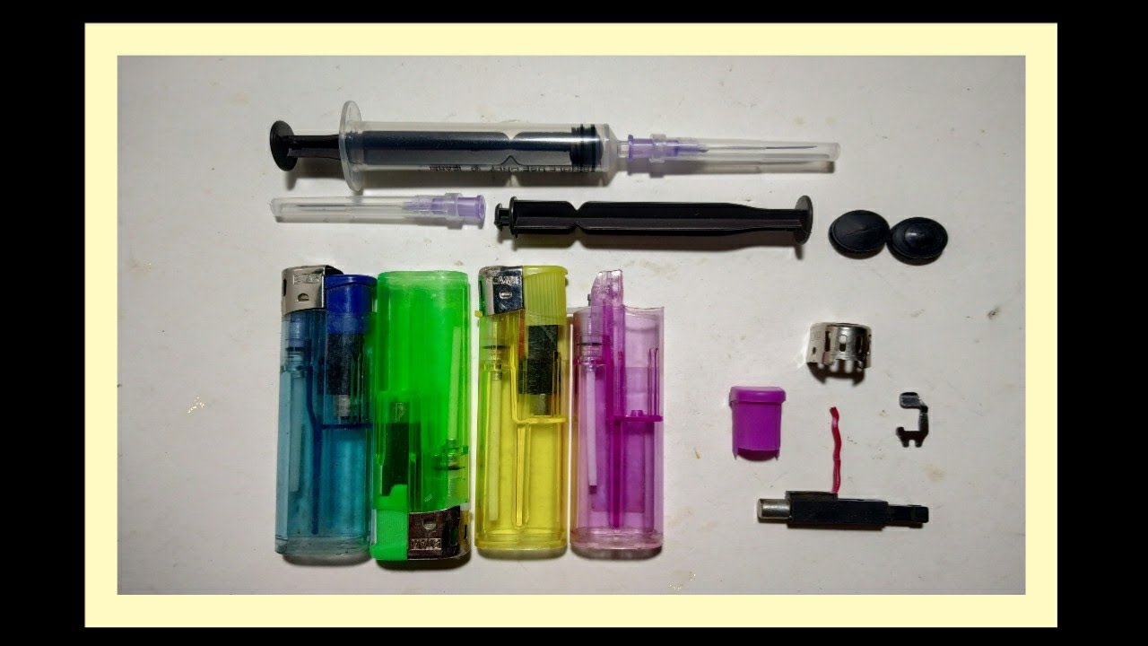 Awesome Usese of Empty Lighter And Syringe - YouTube