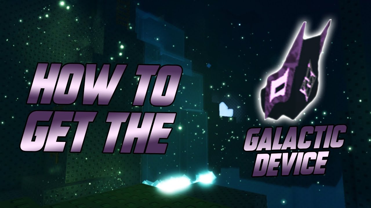 HOW TO GET THE GALACTIC DEVICE - SOL'S RNG - YouTube