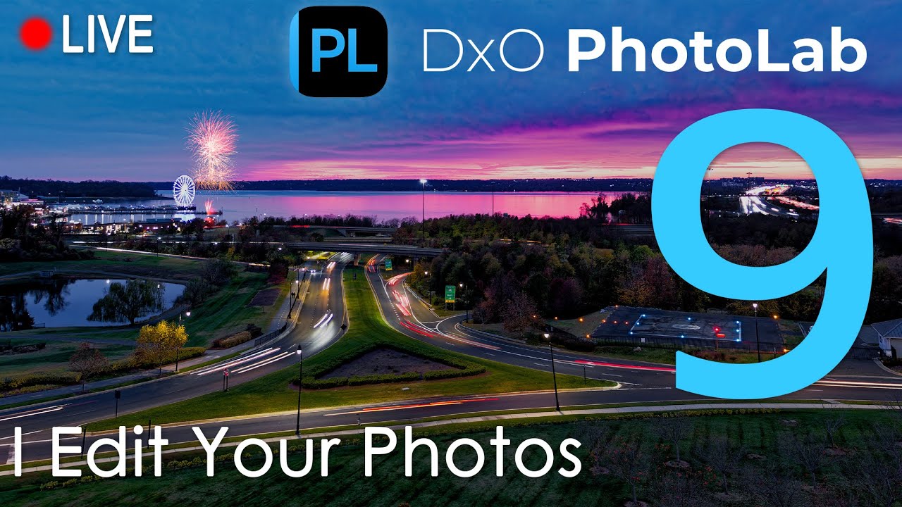 Photo editing LIVE with DxO Photolab 9.2 - Send me your photos! - YouTube