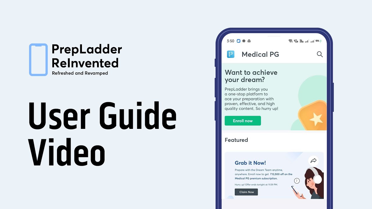 User Guide | PrepLadder ReInvented | Refreshed and Revamped - YouTube