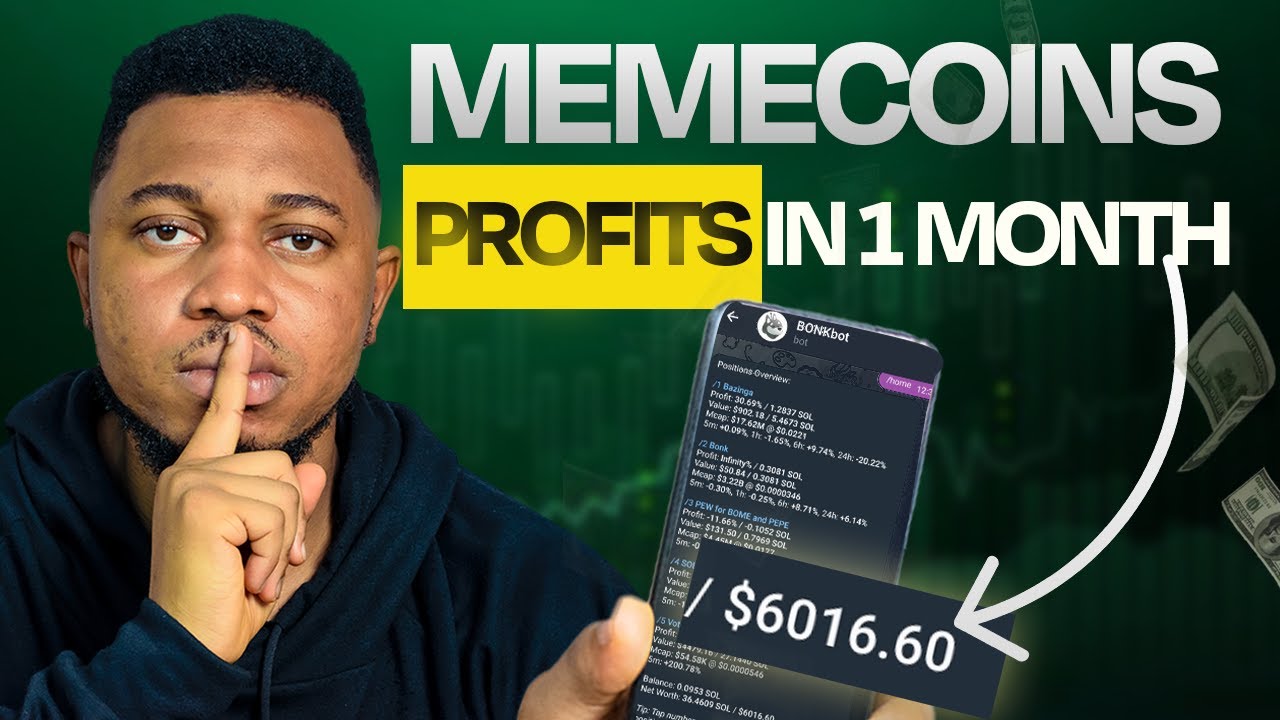 I Invested $500 in Memecoins: See How I Made 😳😳😳 - YouTube