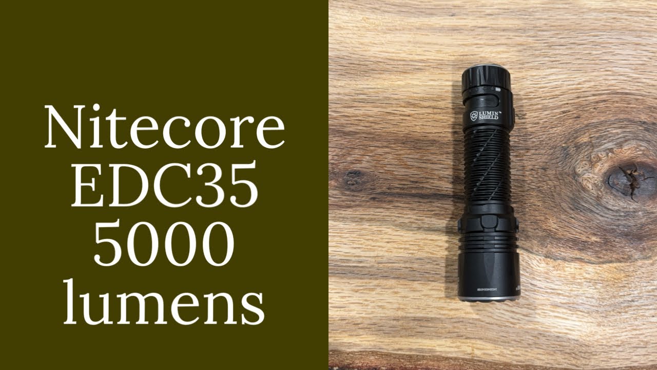 Nitecore EDC35 - YouTube