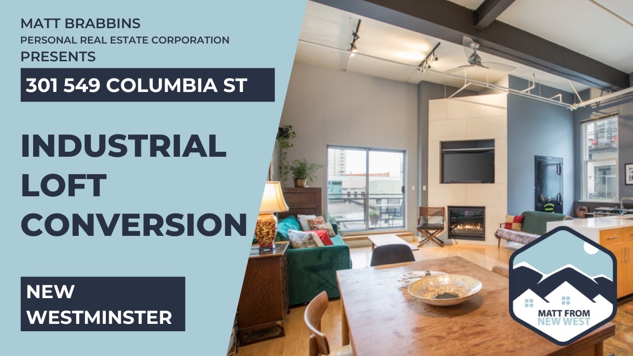 Authentic Industrial Loft Conversion with a historic vault | 301 549 ...