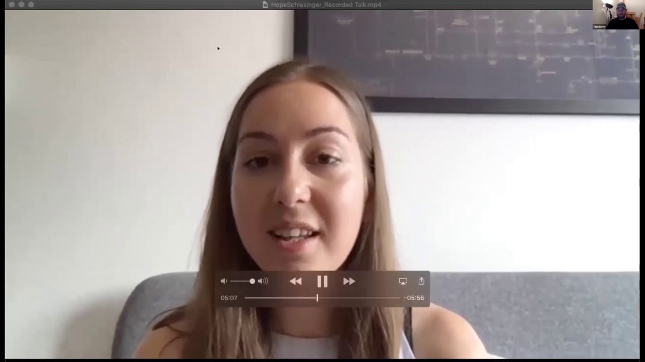 Hope Schlesinger, 24-Hour Virtual Teach-In - YouTube