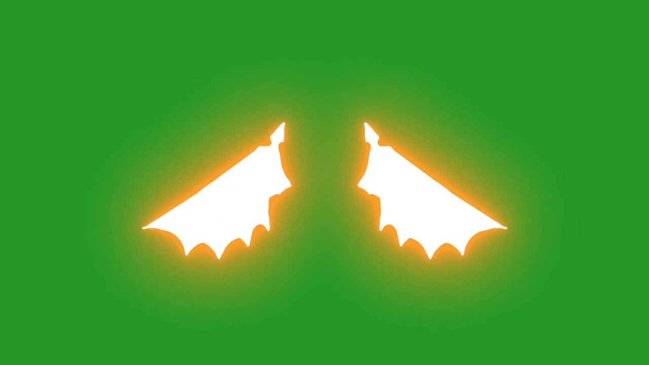 Neon animation green screen - YouTube