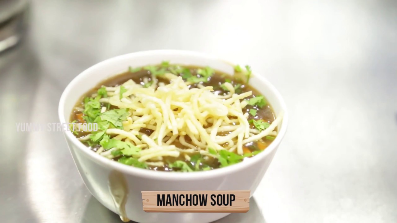 Manchow Soup Recipe | Veg Manchow Soup | Soup Recipes | Yummy Street ...