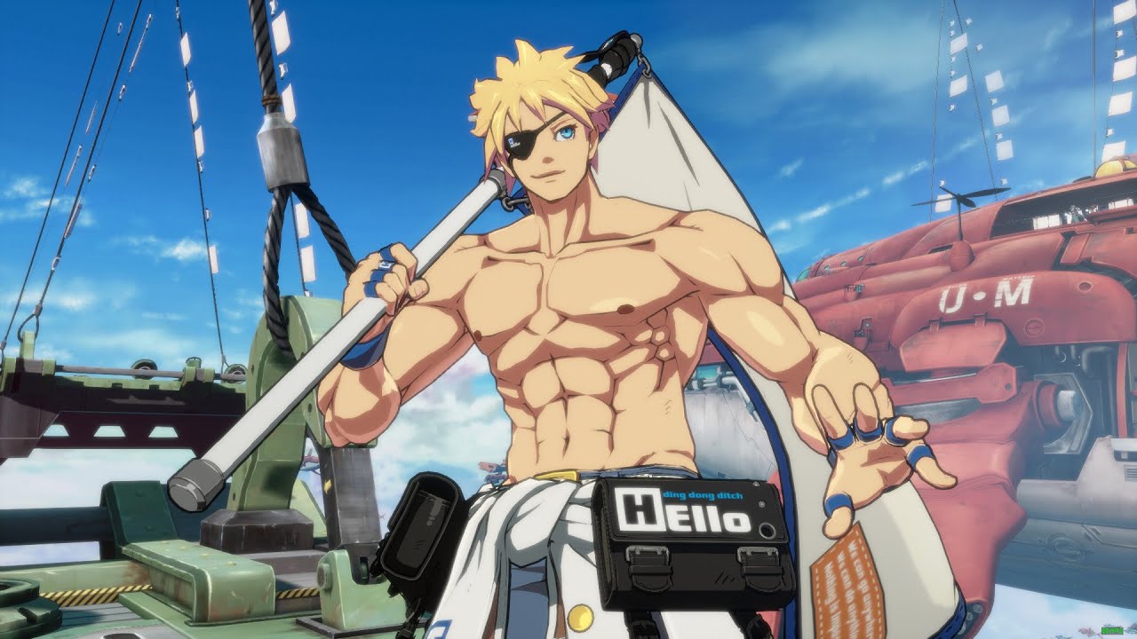 Guilty Gear Strive Sin Shirtless Mod Gameplay Youtube