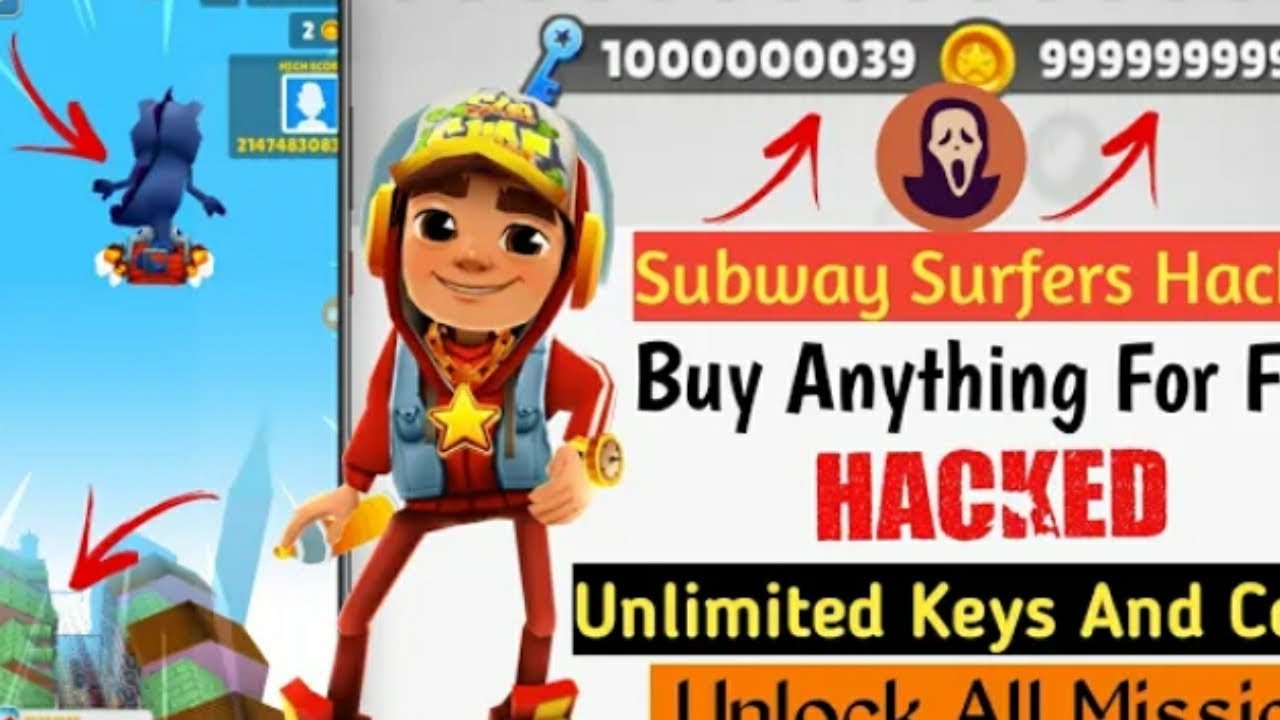 Subway surfers hack l How to hack subway surfers l subway sudway surfers hack k.. - YouTube