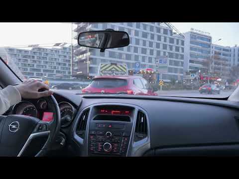 Opel Astra J POV | Akşam üzeri İş Çıkış Saati Kısa Şehiriçi Sürüş [8 DK] #opel #astra