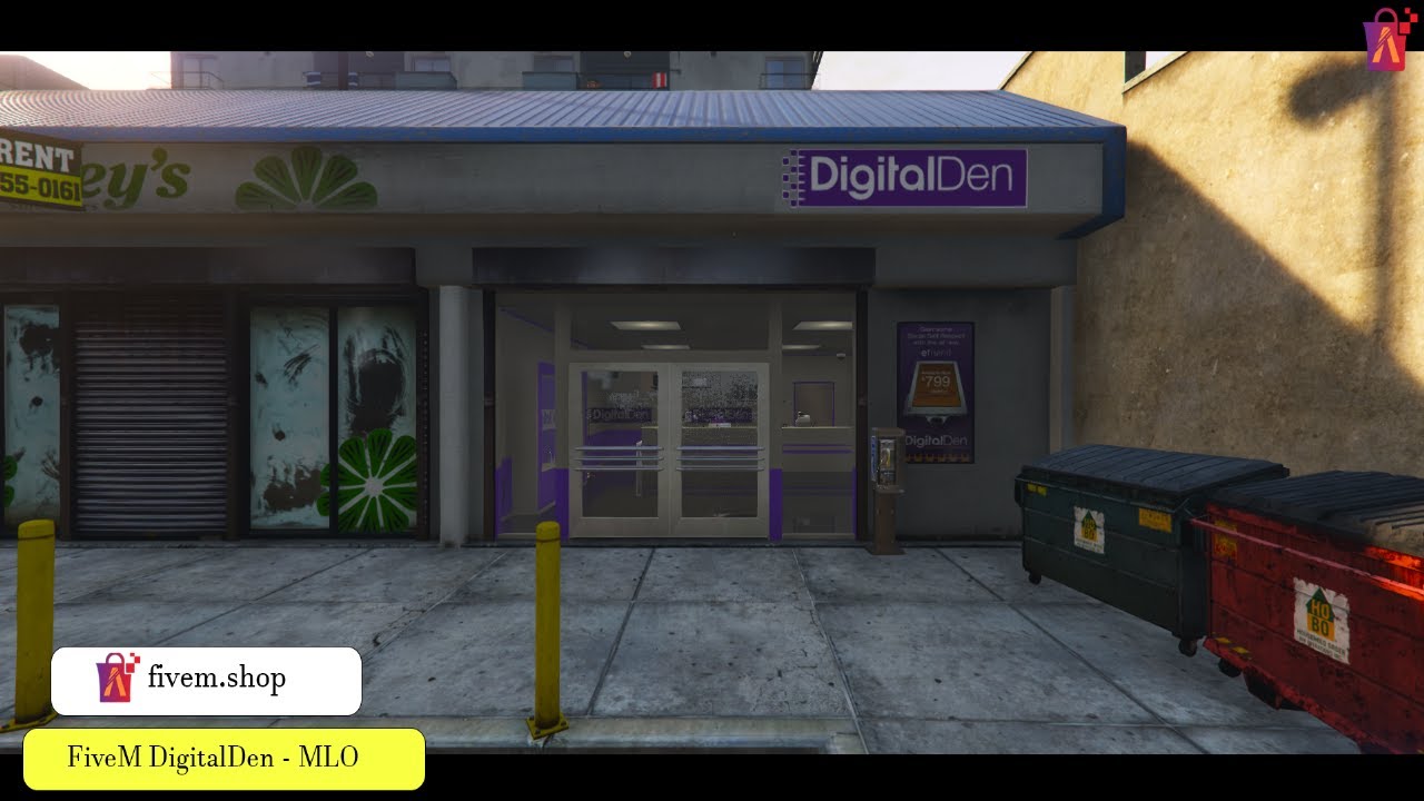 FiveM Digital Den MLO #fivem #electronic - YouTube