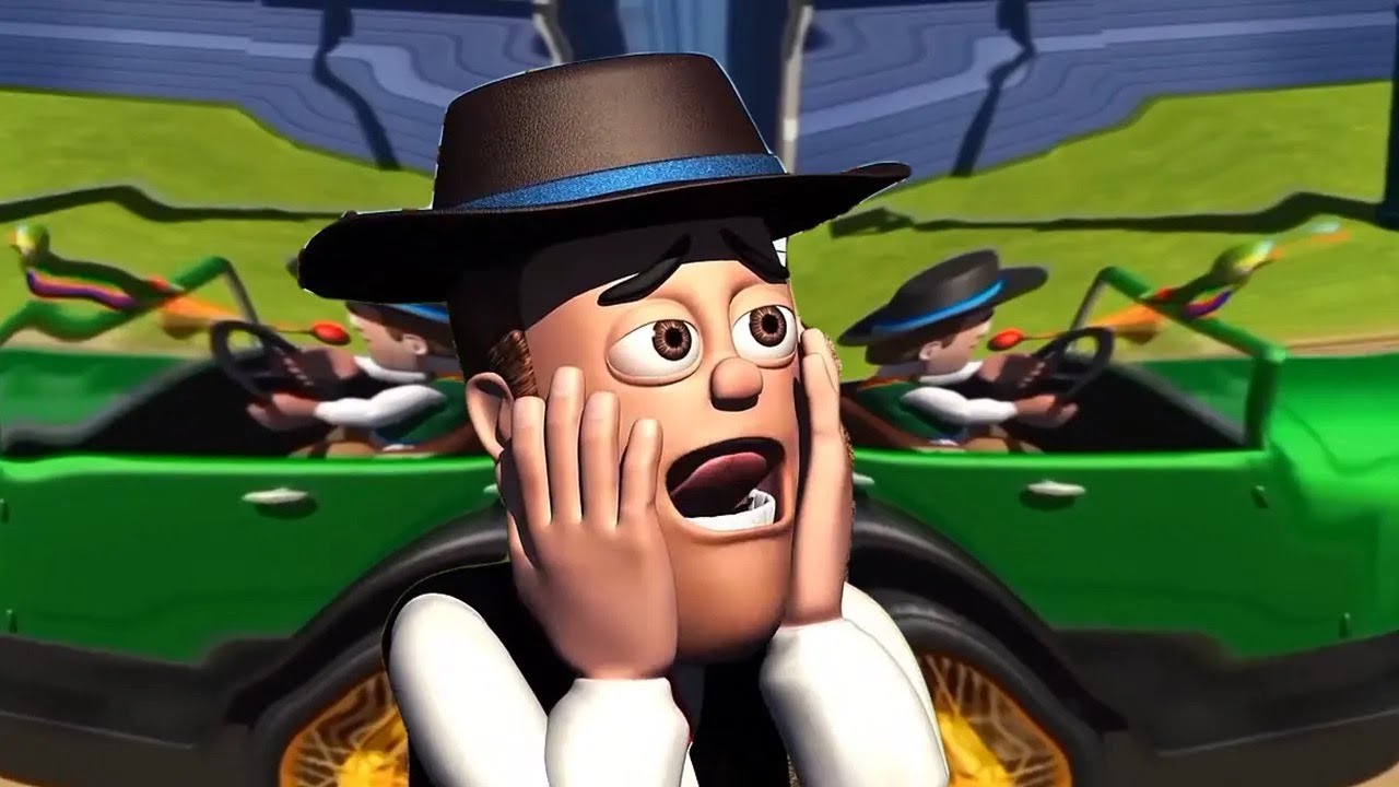 🥴EL AUTO BOCHINCHERO DISPARATADO VERSIÓN DE MADERA🪵(The Noisy Car ...