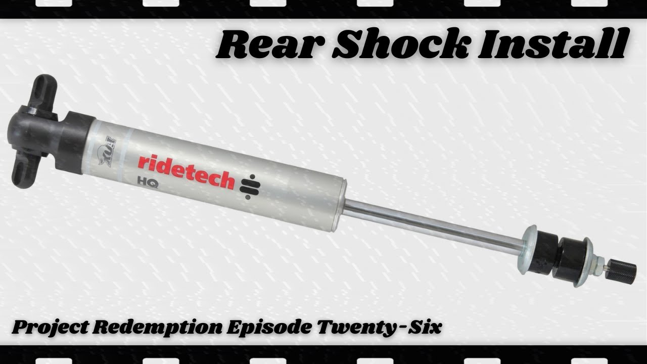 Installing the Rear Shocks - YouTube