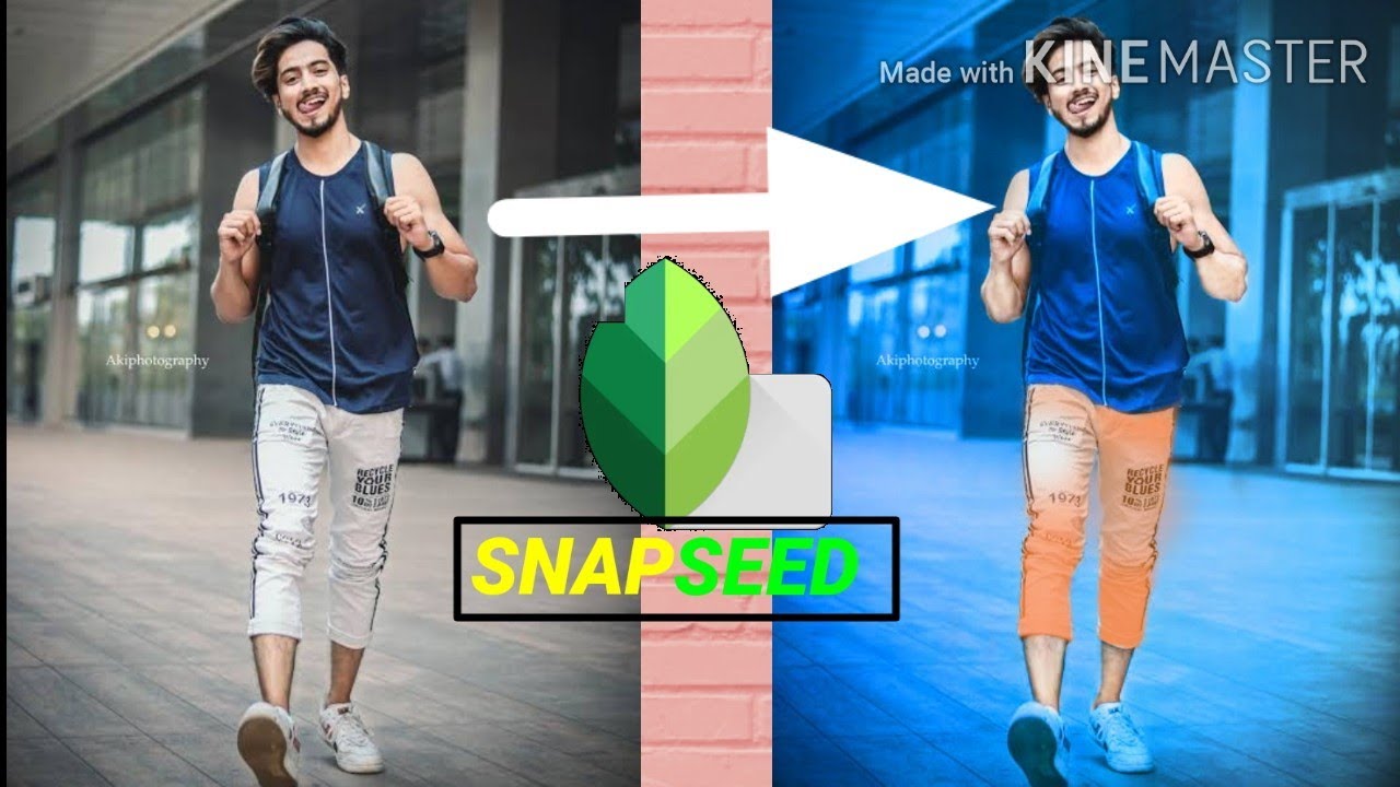 Snapseed Blue Editing// Snapseed mein blue editing kaise karein jaldi ...