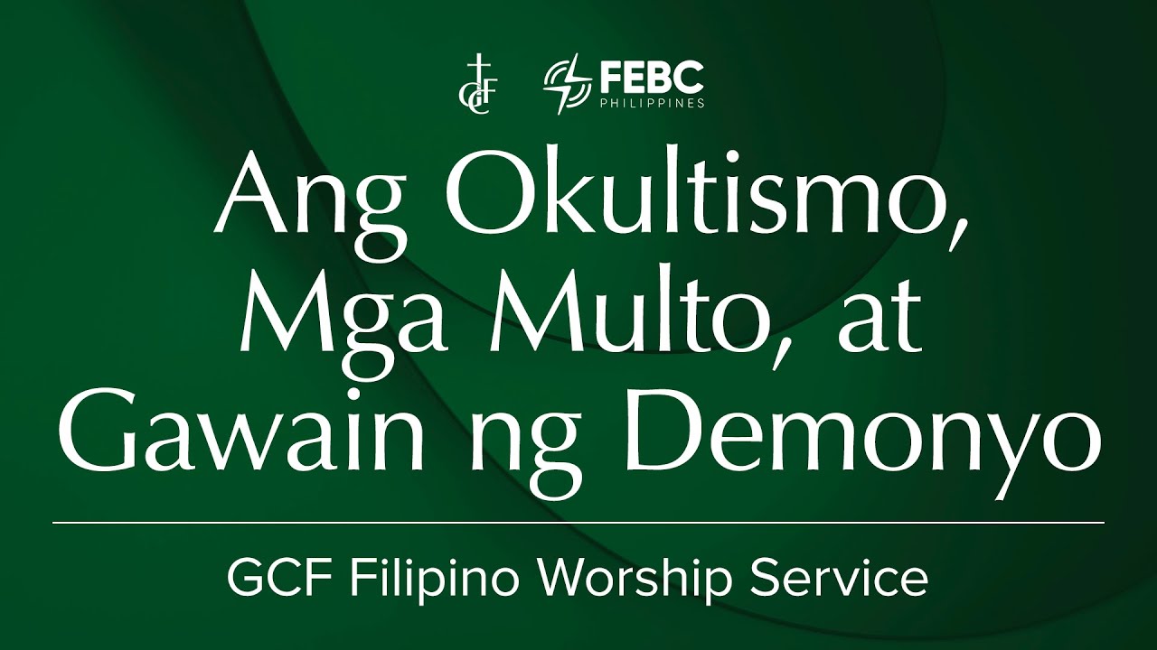 GCF Tagalog Service | January 15, 2023 - YouTube