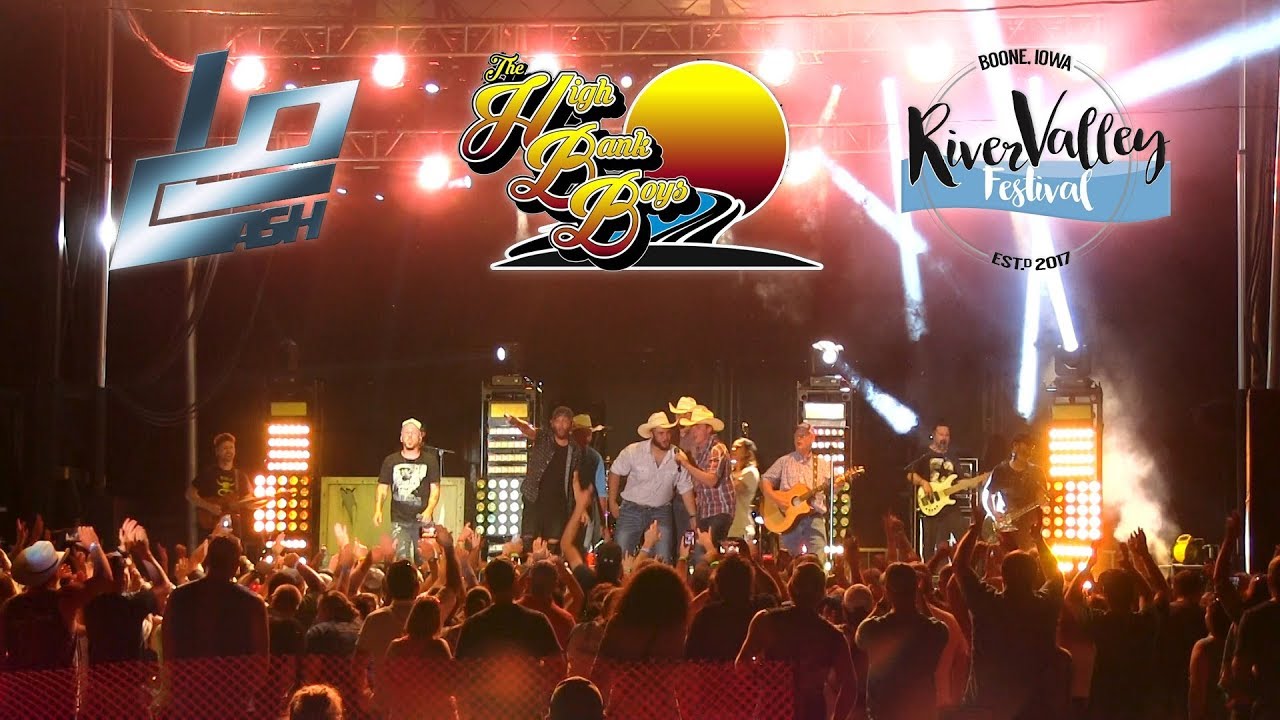 LOCASH & The High Bank Boys - "I Love This Life" @ Boone Iowa River ...