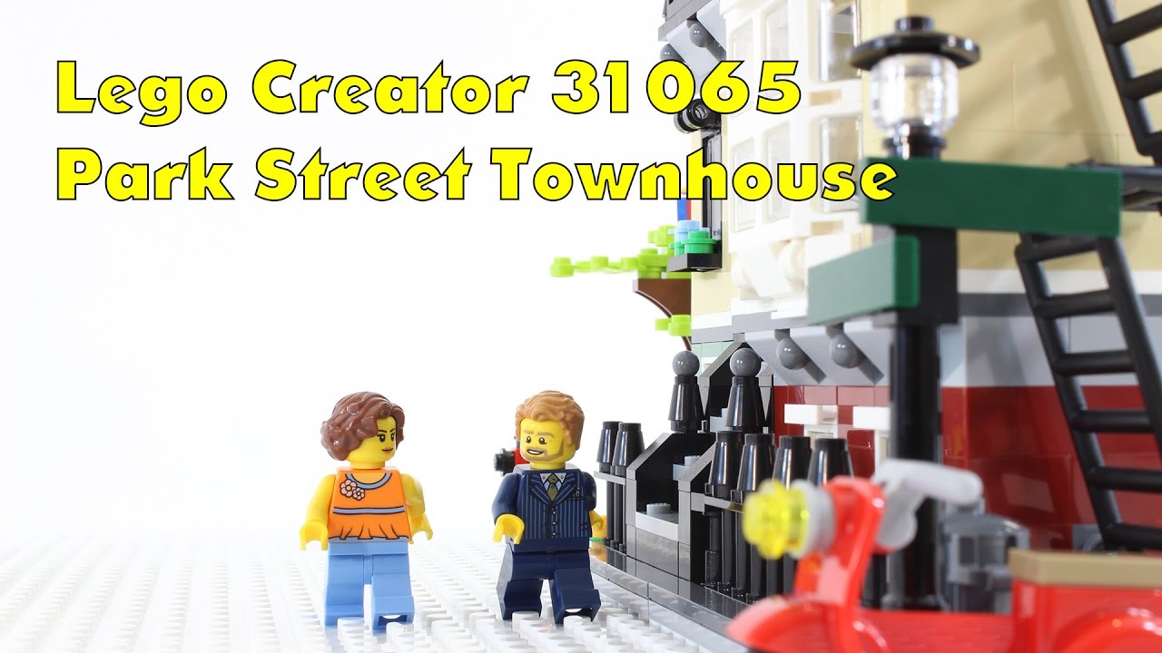 Lego Creator 31065 - Park Street Townhouse - Stop Motion Build - YouTube