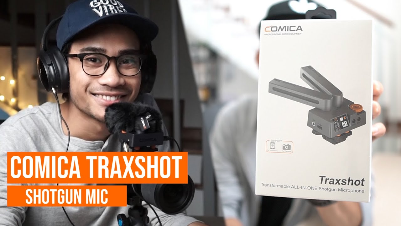Mic Untuk Para Vlogger | Comica Traxshot Shotgun Microphone. - YouTube